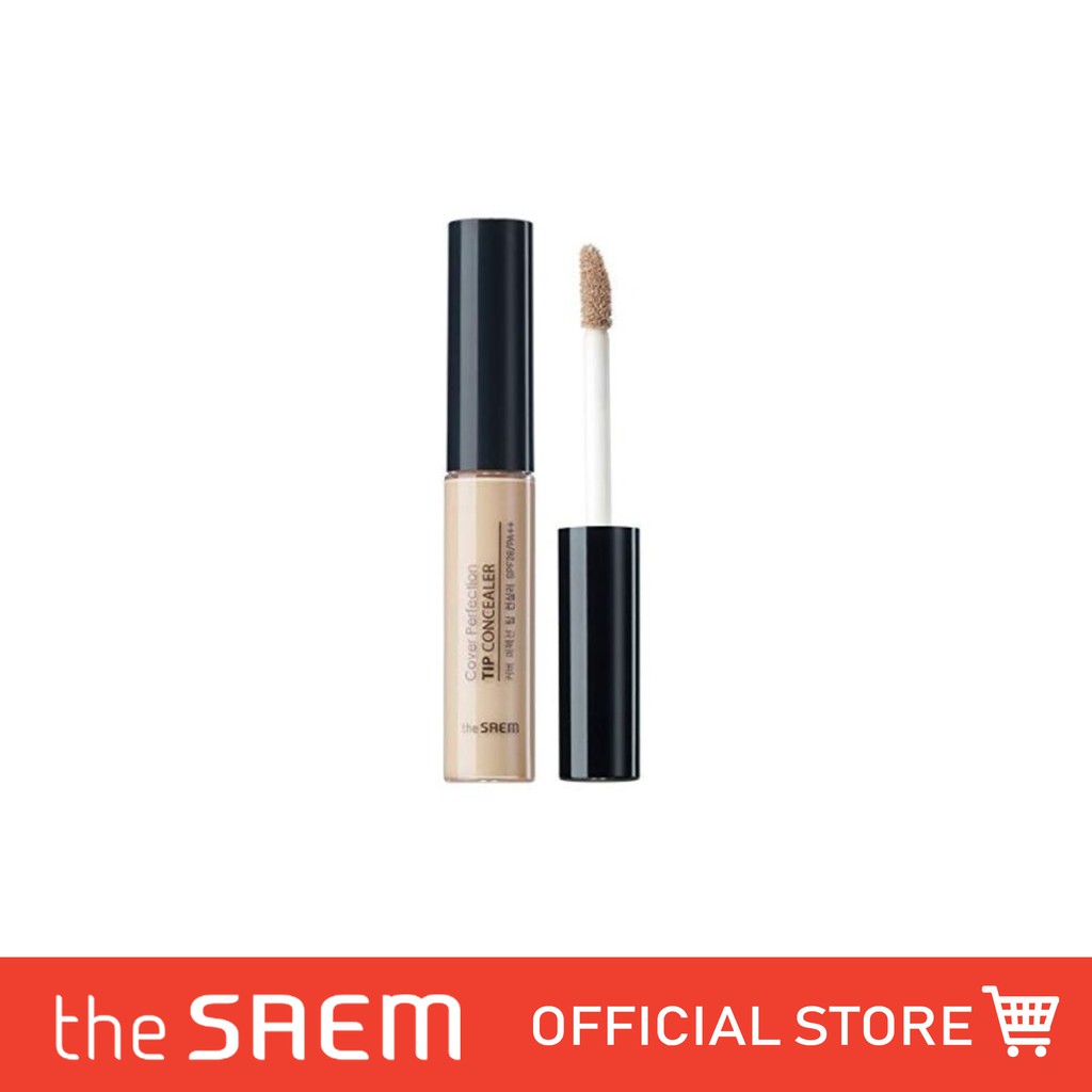 THE SAEM Cover Perfection Tip Concealer #02 Rich Beige | Shopee Philippines