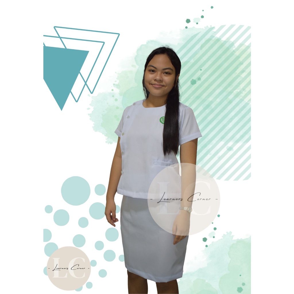 OLFU MEDTECH uniform for female | Shopee Philippines
