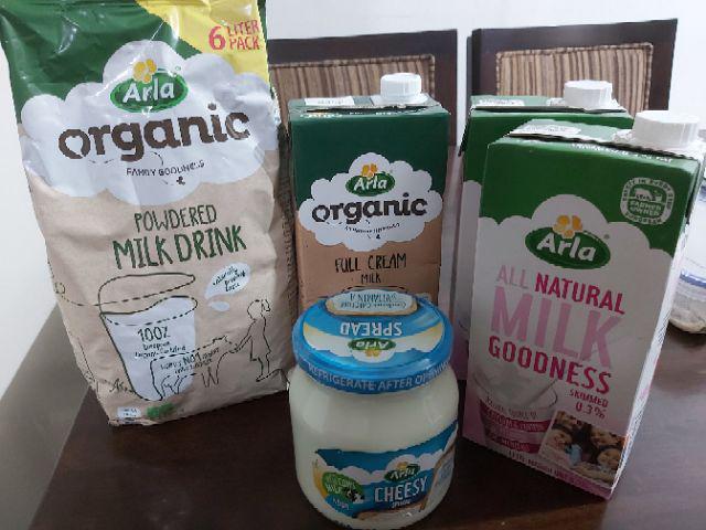Arla Organic Full Cream Milk 1L | Shopee Philippines