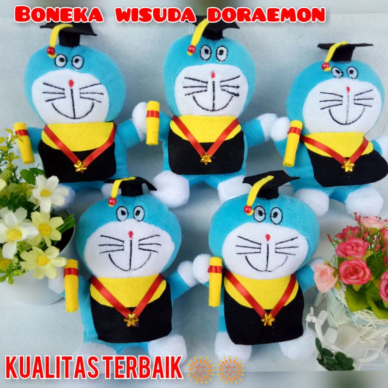 Doraemon Graduation Doll 15cm / Doll Graduation / Doll Character ...