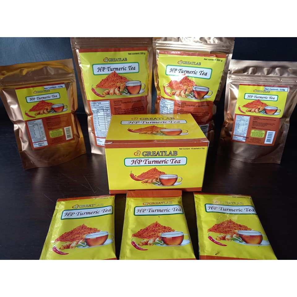 HP Turmeric Tea 110g | Shopee Philippines