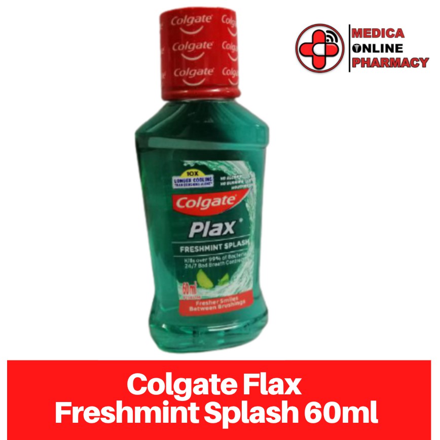 Colgate Flax Freshmint Splash 60ml | Shopee Philippines