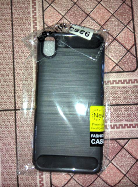 Xiaomi Redmi 7A Casing Armor Carbon Fiber TPU Soft Silicone Back Cover ...