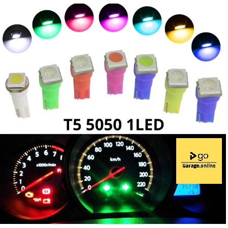 Led T5 Speedometer COB Speedometer Lights Car Motorcycle Lights 12v DC ...