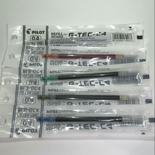 Pilot Gtec refill 0.4 and 0.3 m price per piece | Shopee Philippines