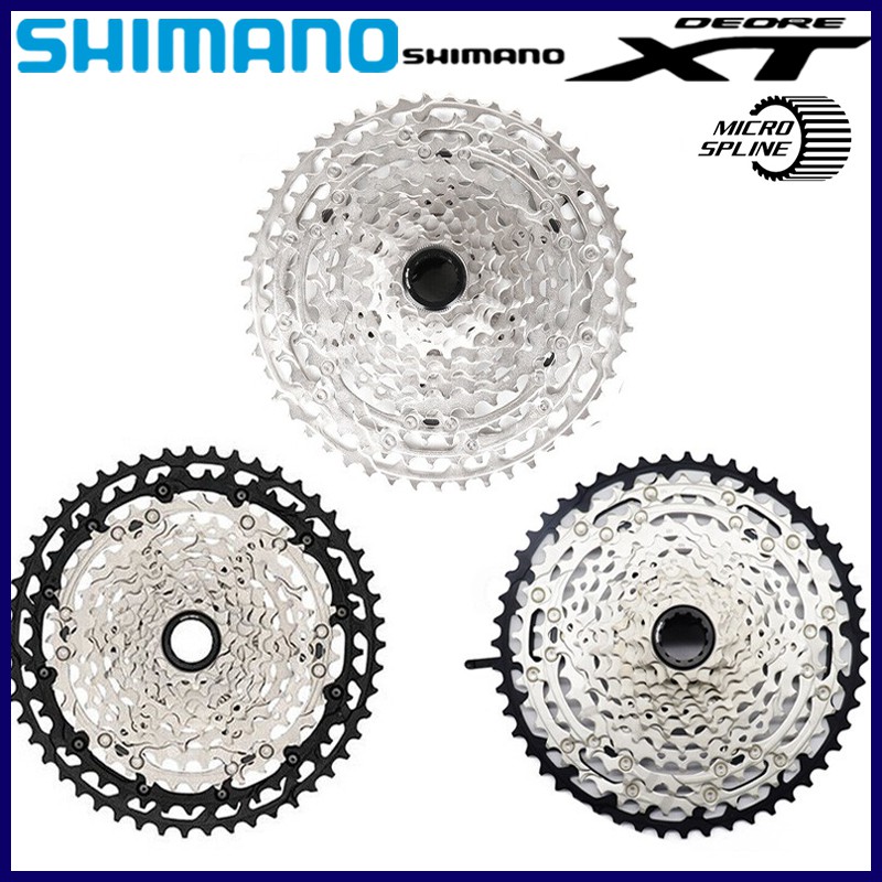 Shimano Deore M6100 SLX M7100 XT M8100 XTR M9100 12 Speed Micro Spline Cassette Sprocket MTB ...