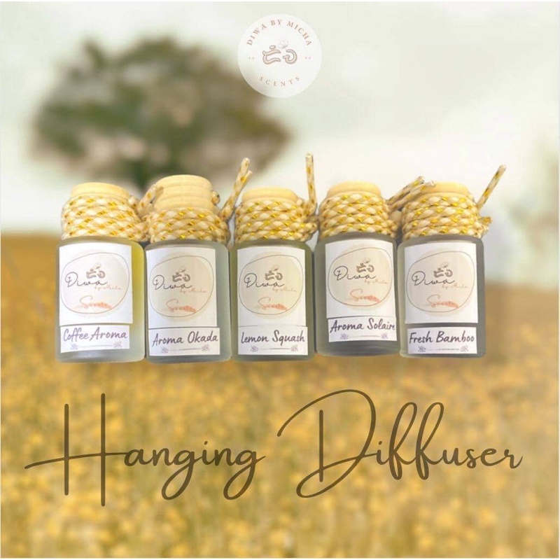 HANGING DIFFUSER 10ml (Car, Aircon, Fan etc) | Shopee Philippines