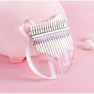 TNJ SENDA 17 Key Crystal Glass Bear Shaped Kalimba SK-15 | Shopee ...