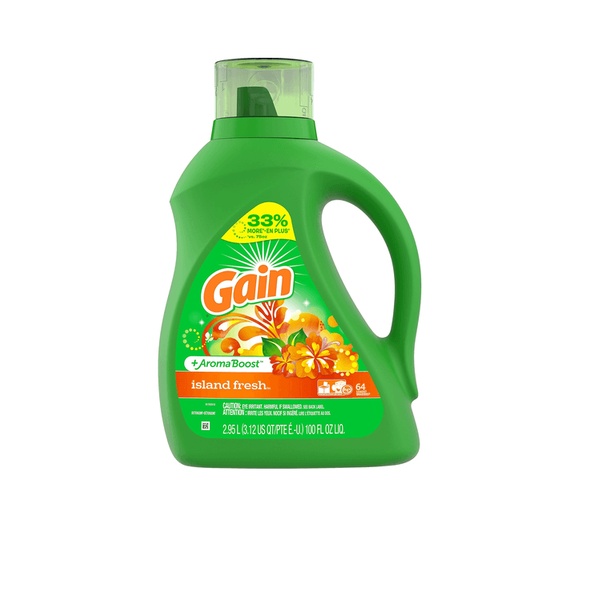 Gain Island Fresh Liquid Detergent 2.95L-Imported Marvelous | Shopee ...