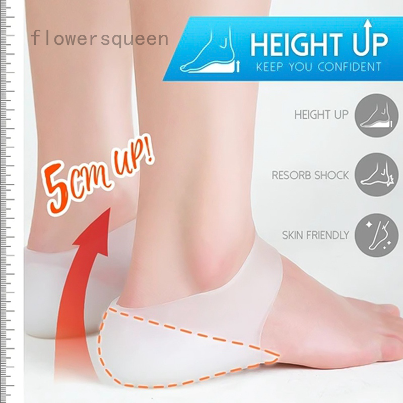 flowersqueen Concealed Footbed Enhancers Increased insole female ...