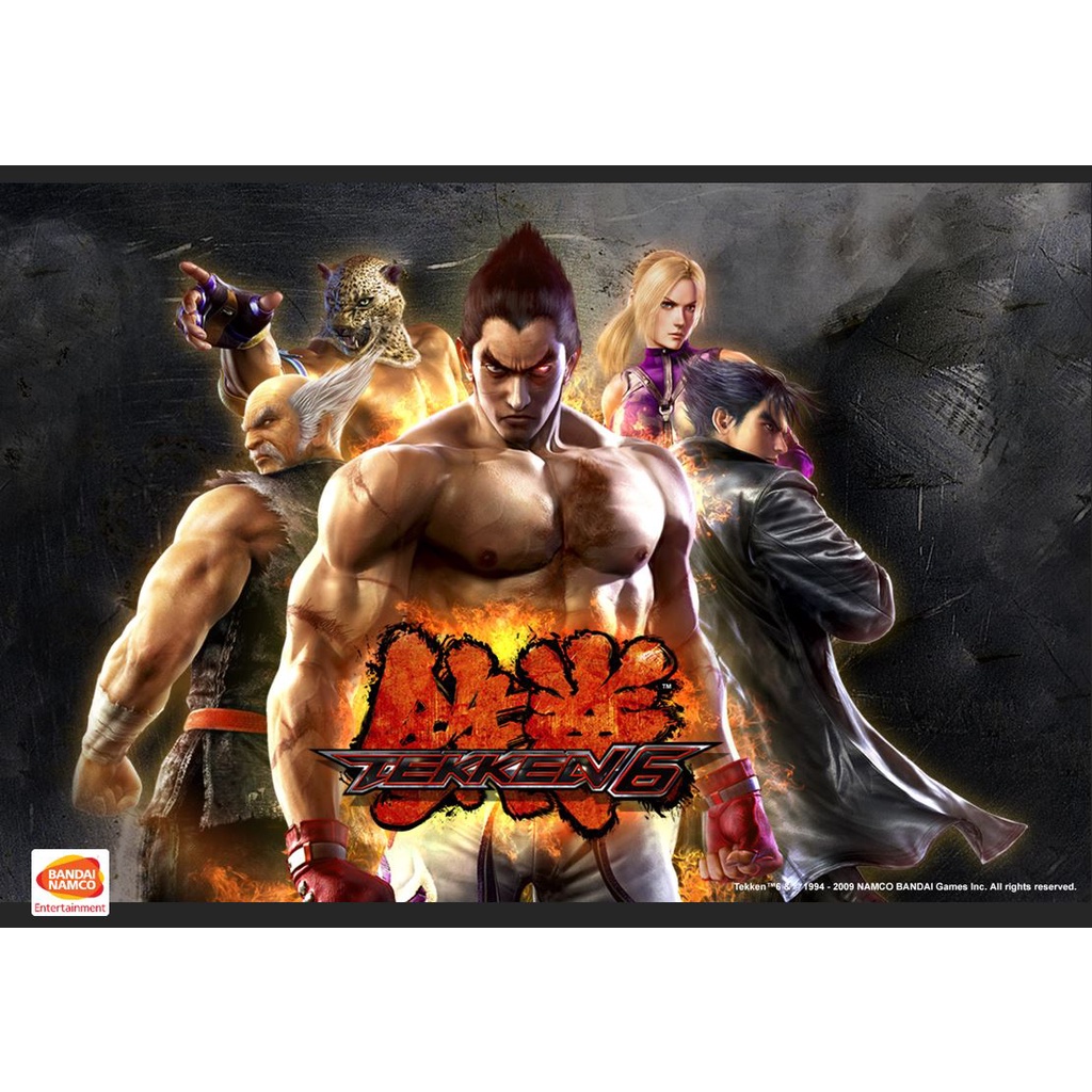 Tekken 7 Posters | Tekken 6 Posters | PS4 Laminated Posters | High ...