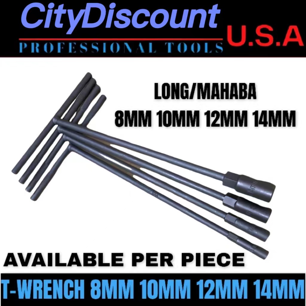 COD T WRENCH 8MM 10MM 12MM 14MM 17MM Long and Short arm Original Tools ...