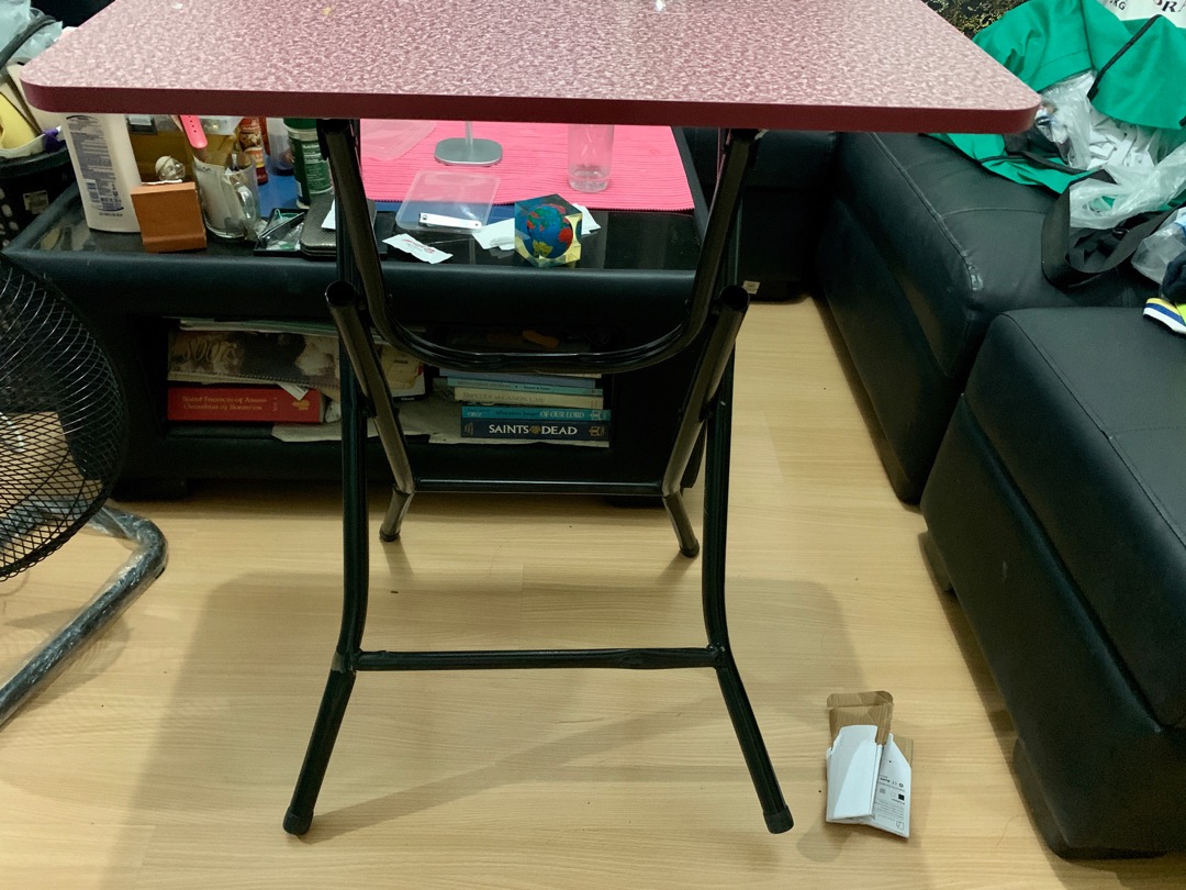 16x24 Inches Folding Table (Factory Price) - Plastic Siding Double Face ...