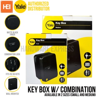 YALE Key Lock Box Key Organizer - Combination Lock (Small or Medium ...
