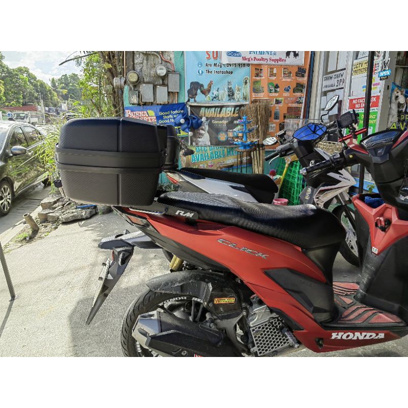 HONDA CLICK v1-v2 125-150 DUHAN BOX CARBON 32L WITH RM BRACKET | Shopee ...