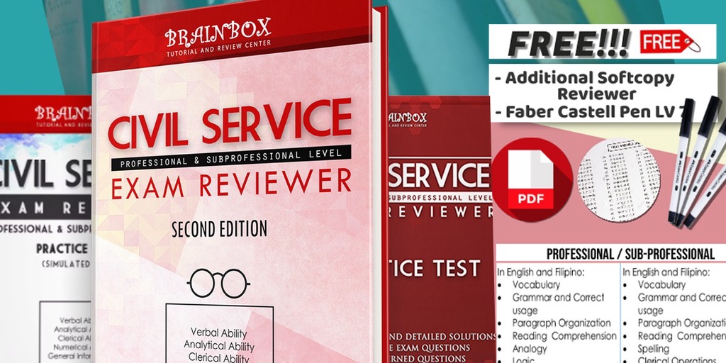 CIVIL SERVICE REVIEWER 2022, Online Shop | Shopee Philippines