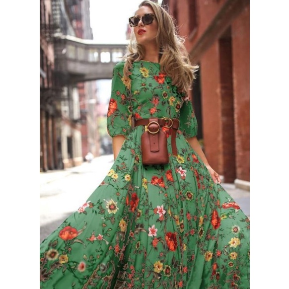 PURE KOREAN MAXI DRESS FOR LIVE MINERS ONLY | Shopee Philippines