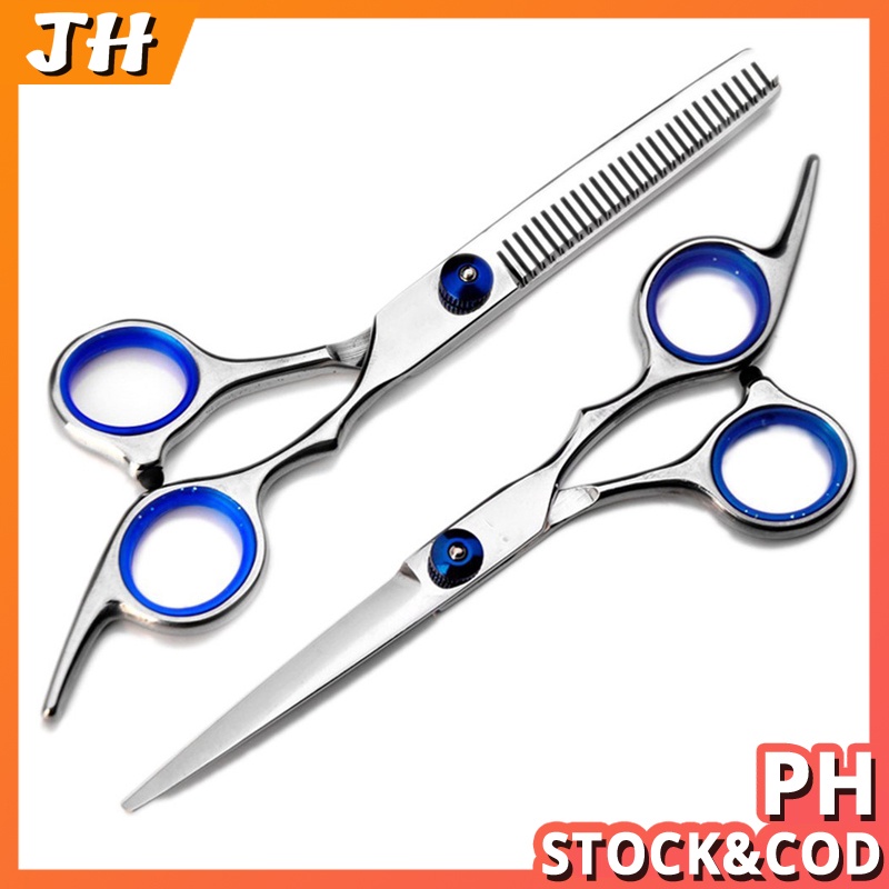 Hair Cutting Scissors Japan Barber Tooth Scissors Flat Scissors for ...