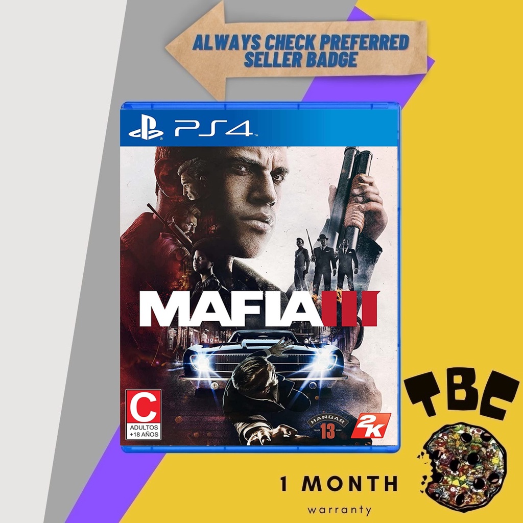 Mafia 3 - Playstation 4 [R3]Brand New | Shopee Philippines