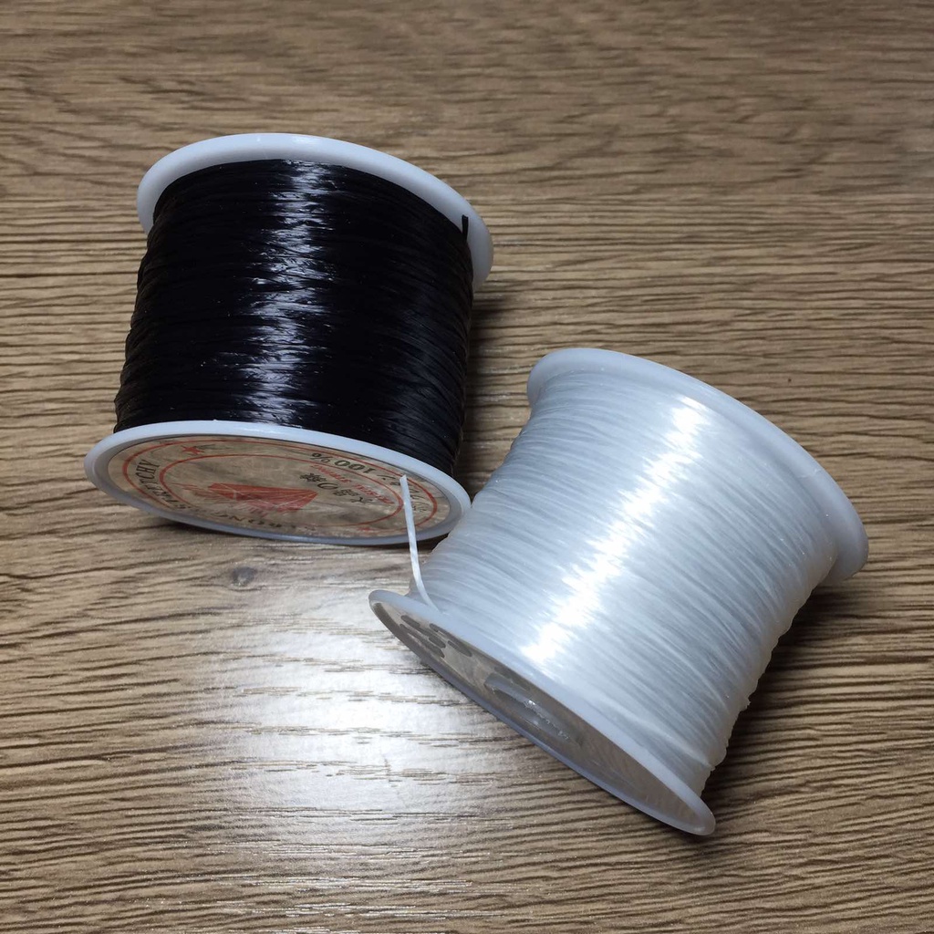 Elastic Nylon Garter Japanese rubber String (60 meter long) | Shopee ...