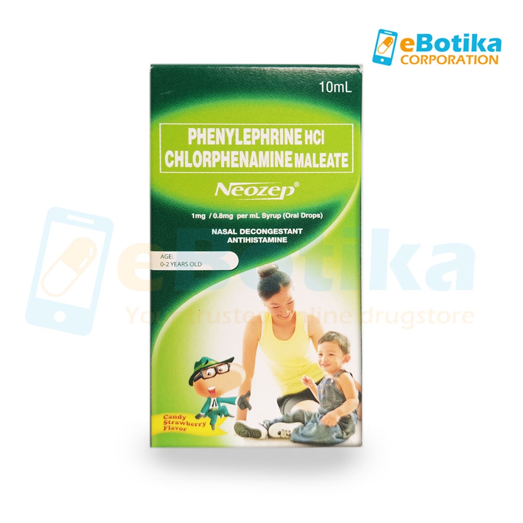 Neozep 15mL Drops For the Relief of Children's colds | Shopee Philippines
