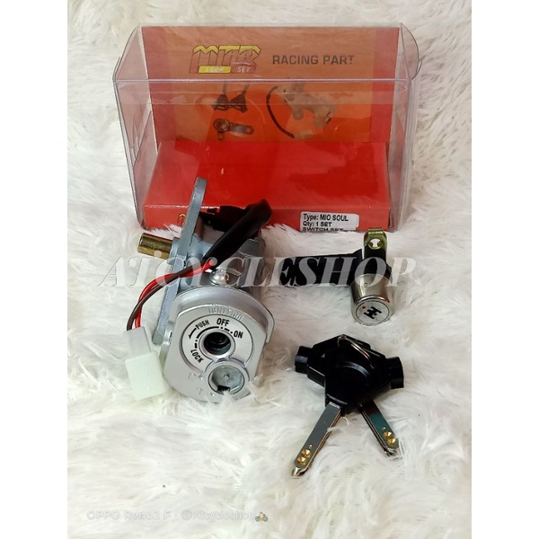 MTR IGNITION SWITCH SET ANTI THEFT MIO SPORTY/MIO SOUL CARB/R150/MIO MX ...