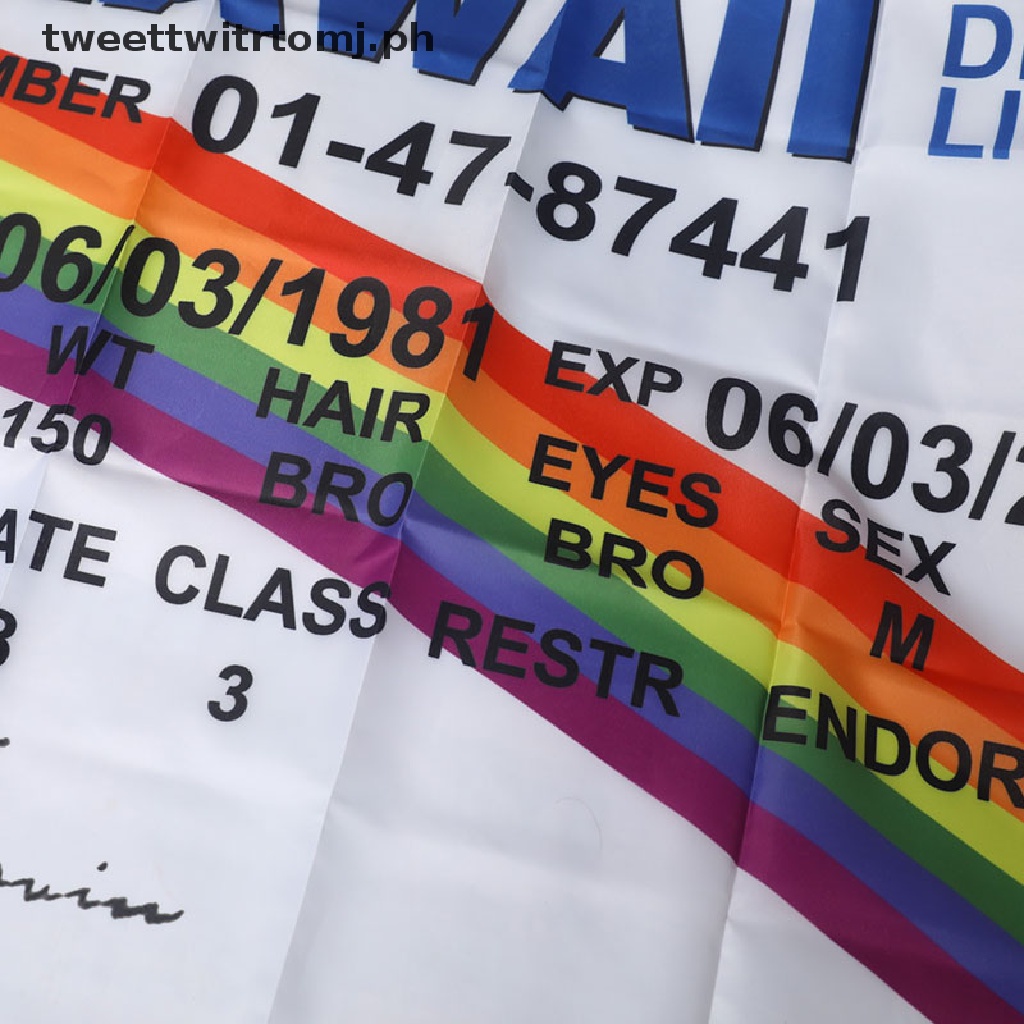 Mclovin Flag McLovin Fake ID Flag Driver License Banner 3×5 Ft With ...