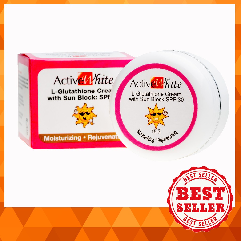 Active White Sun Block Cream SPF30, 15g | Shopee Philippines