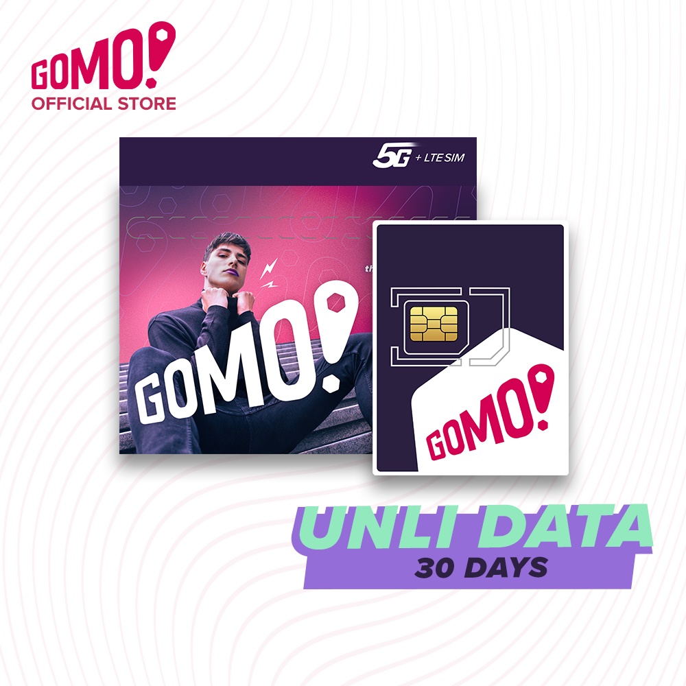 GOMO SIM w/ 30 days UNLI data | Shopee Philippines