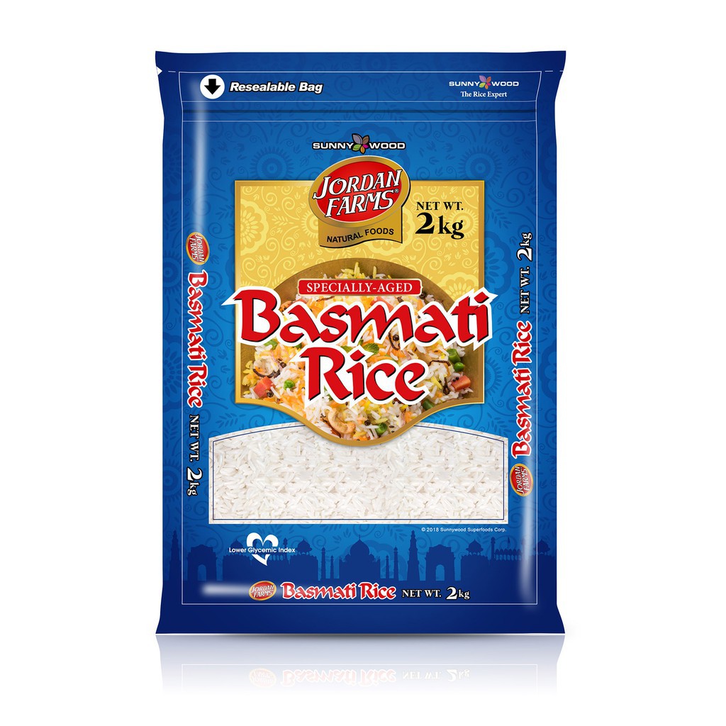 Jordan Farms Basmati 2kg | Shopee Philippines
