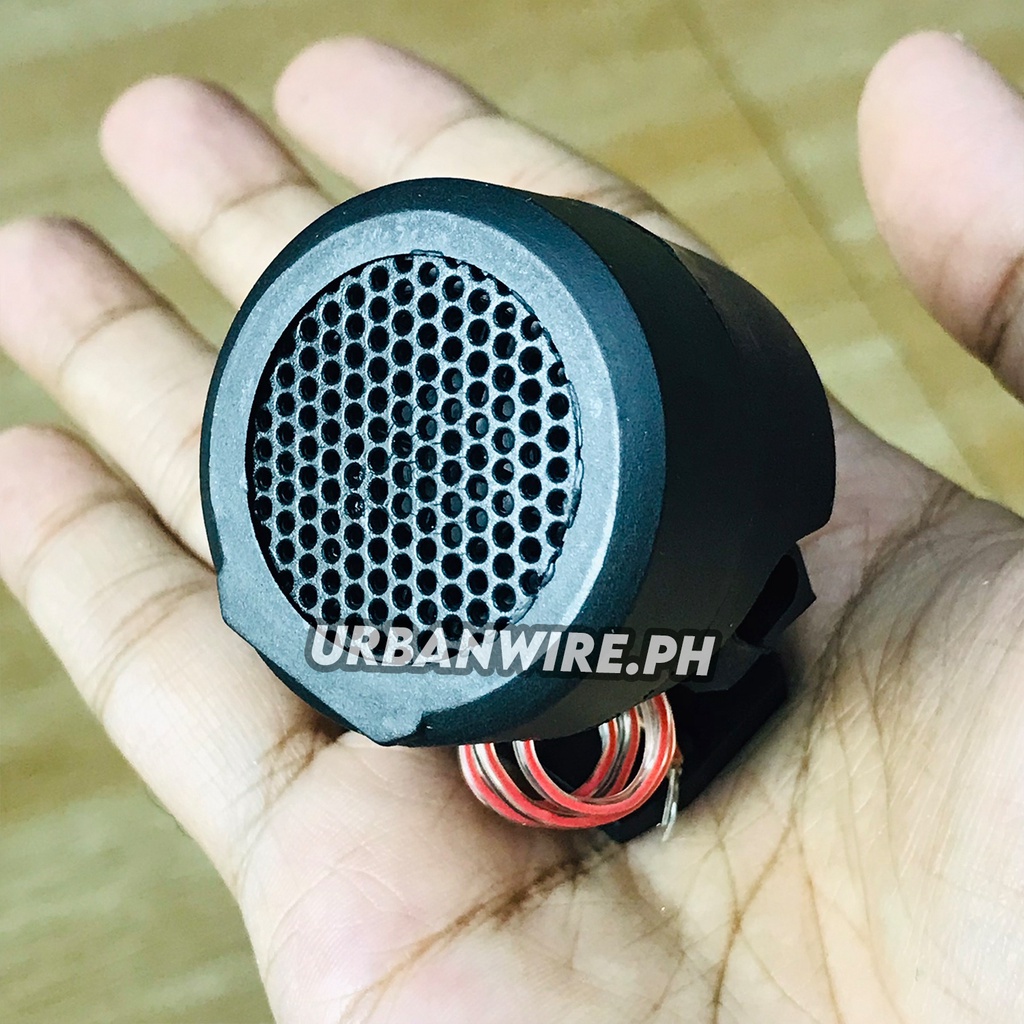 Small Round Piezo Tweeter With Grills & Stand Heavy Duty | Shopee ...