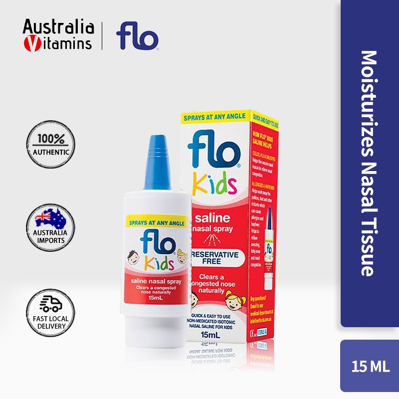 Flo Kids Saline Nasal Spray 15ml | Shopee Philippines