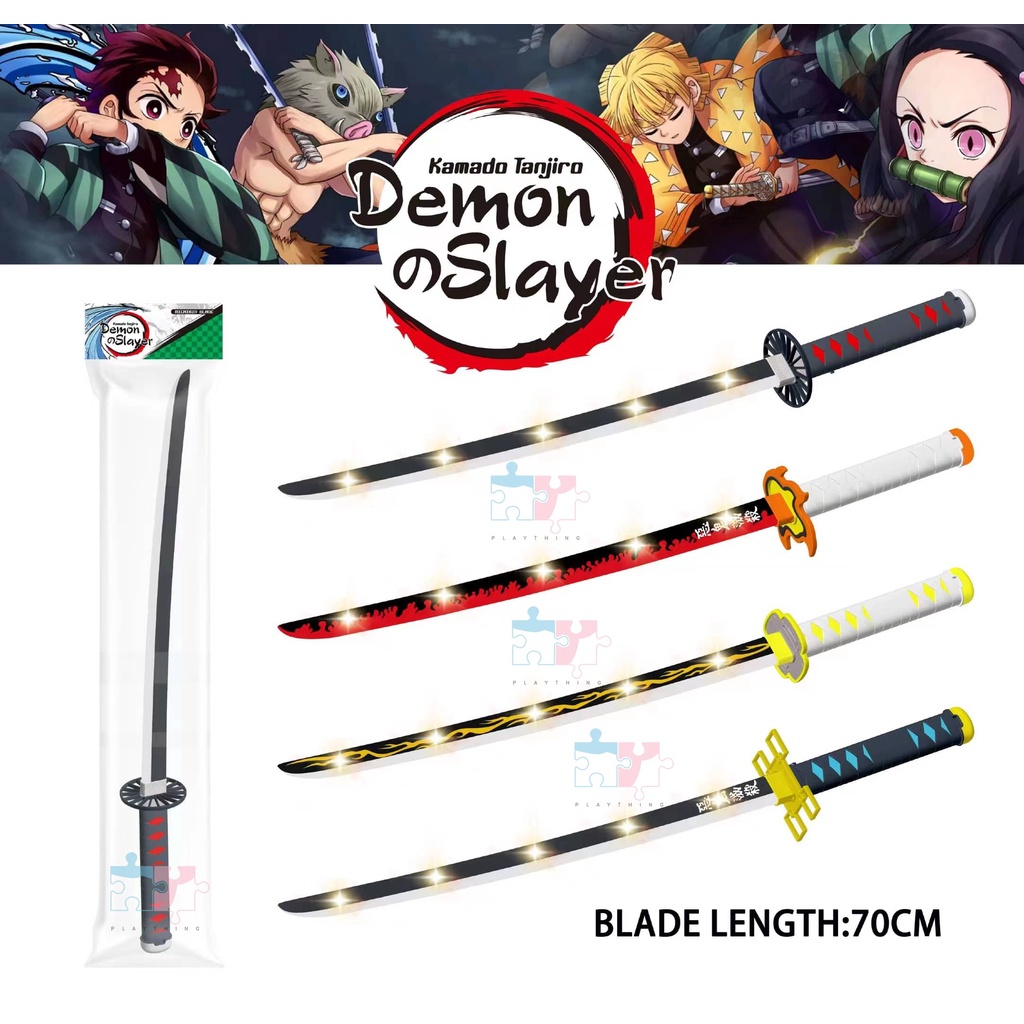 Demon Slayer Kamado Tanjiro Sword with Lights and Sounds Toy Toys Kids ...
