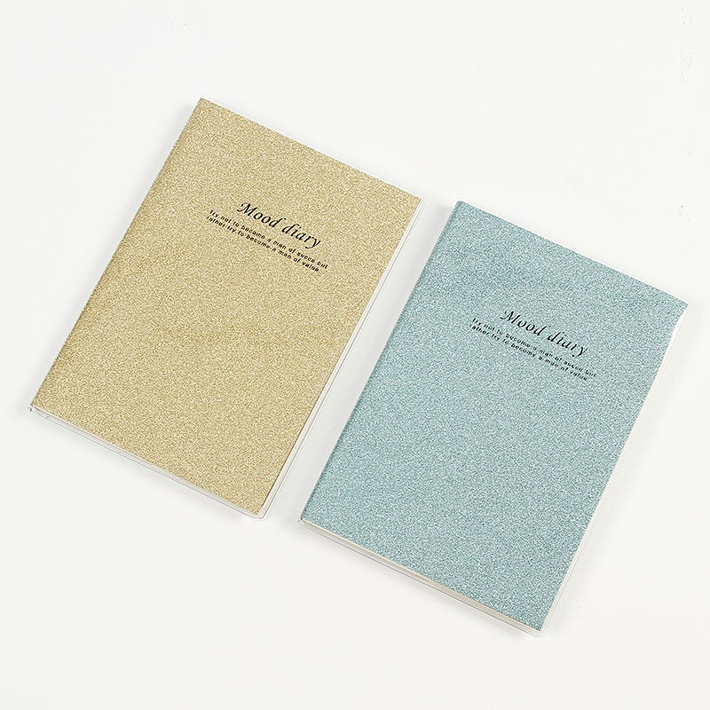 Glittered Mini Pocket Notebook Assorted Color Journal Diary School ...