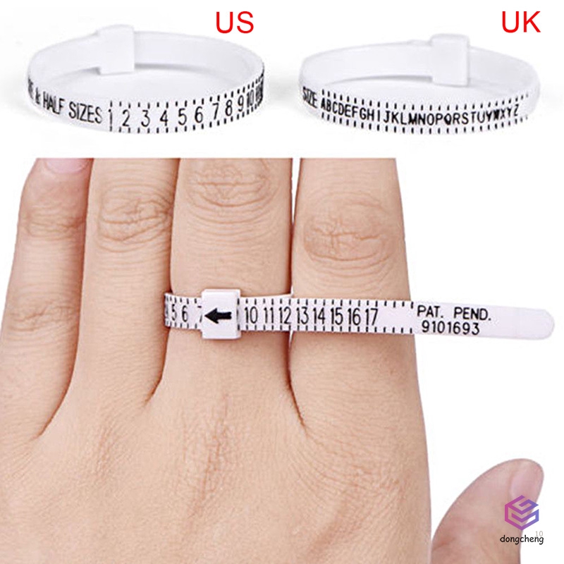 Ring Rulers Fingers Size Measurement Tool Finger Circumference ...