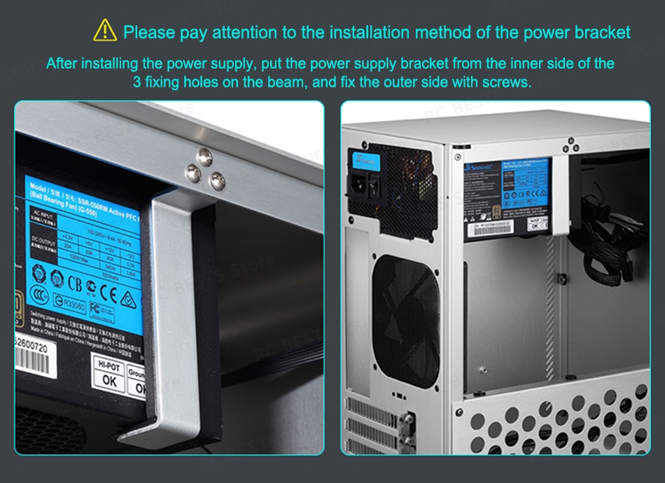 JONSBO U3 Desktop MATX Small Case All Aluminum USB3.0 Computer Chassis ...