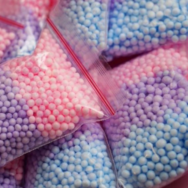 Styro Foam Beads Unicorn Colors Micro Styrofoam | Shopee Philippines