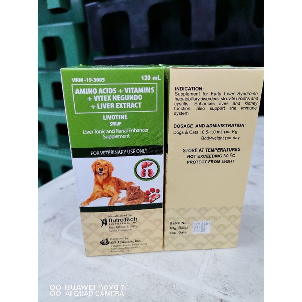 Livotine 120mL (Liver Tonic and Renal Enhancer Supplement) | Shopee ...