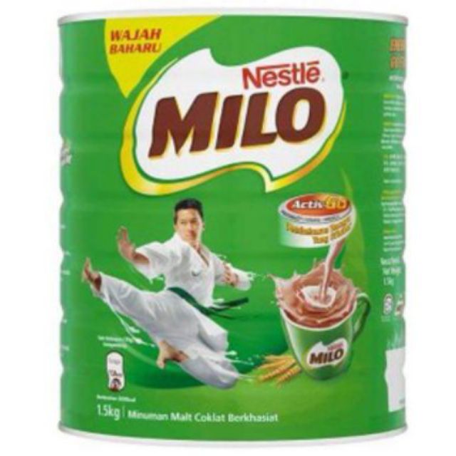 (Milo CAN) Nestle Malaysian Milo Can 1.5 kg | Shopee Philippines