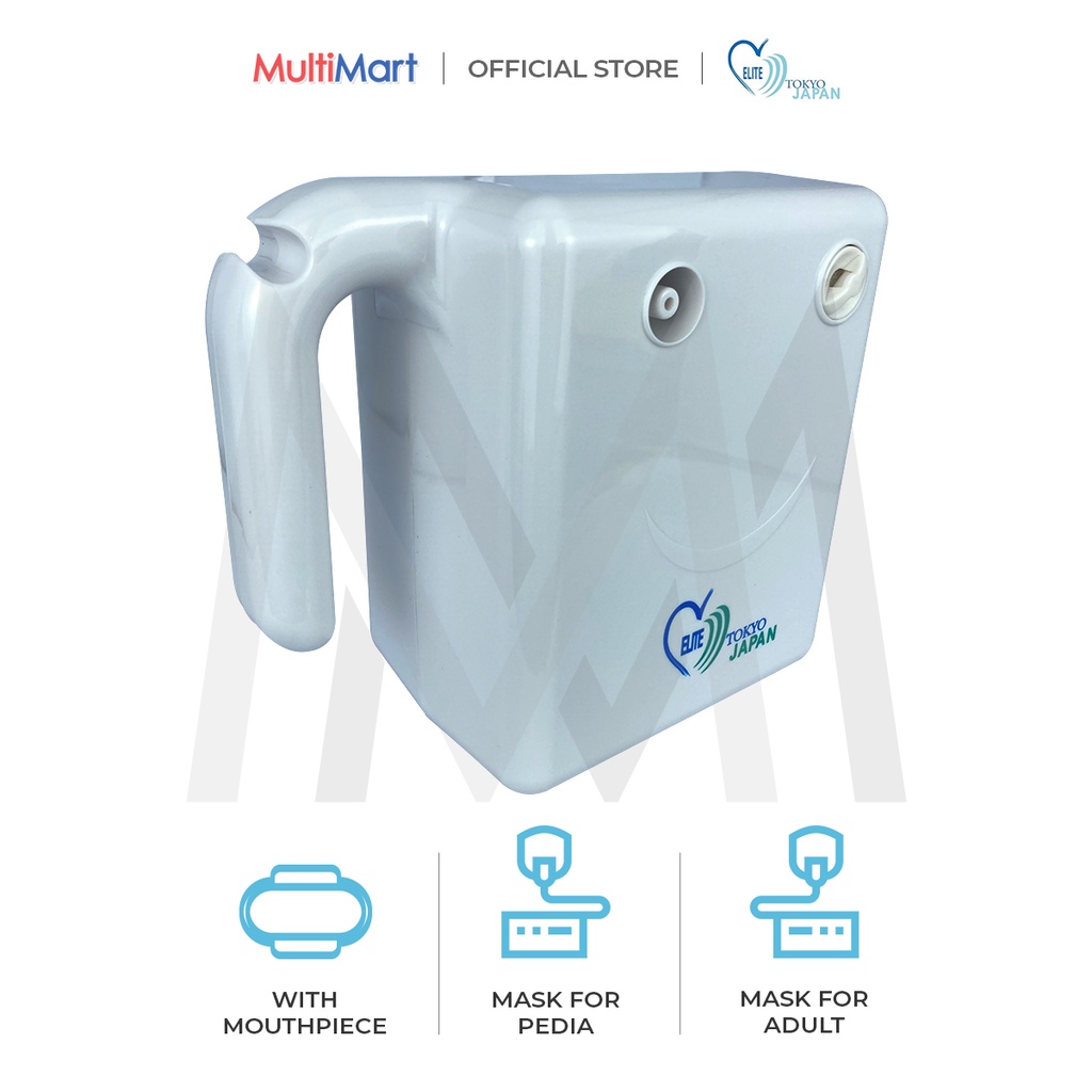 Indoplas Elite Compact Nebulizer (w/ complete accessories) | Shopee ...