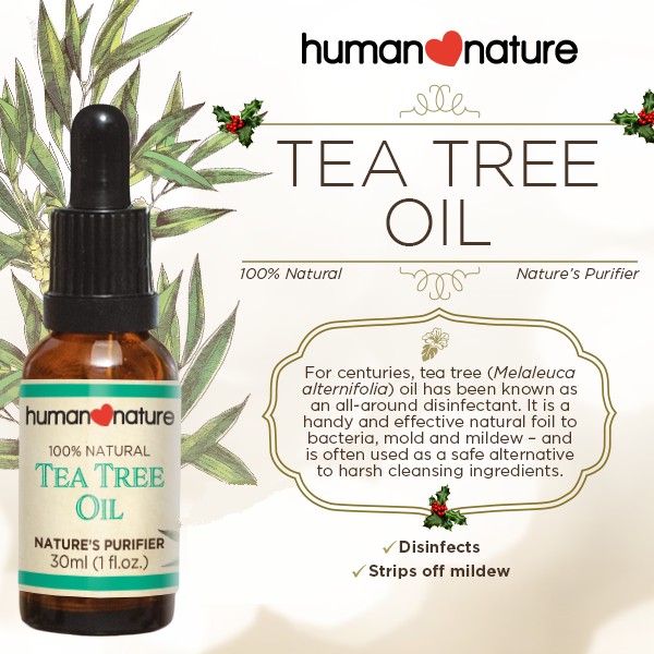 HUMAN NATURE TEA TREE OIL | Shopee Philippines