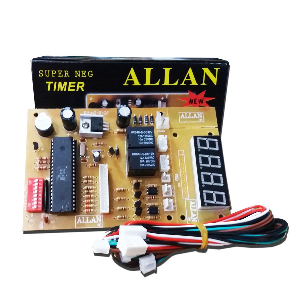 Allan Pisonet Timer 4digit dual Relay | Shopee Philippines
