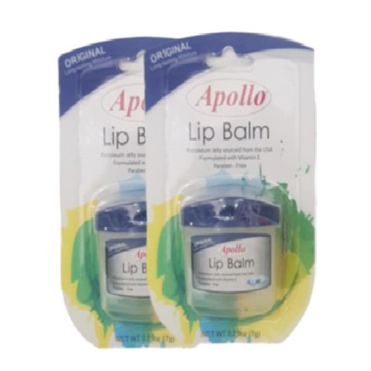 Apollo Lip Balm Original 7g by 2s | Shopee Philippines