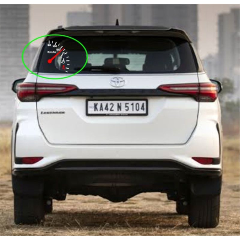 Toyota Fortuner Car Sticker Design for Rear Windshield | Shopee Philippines