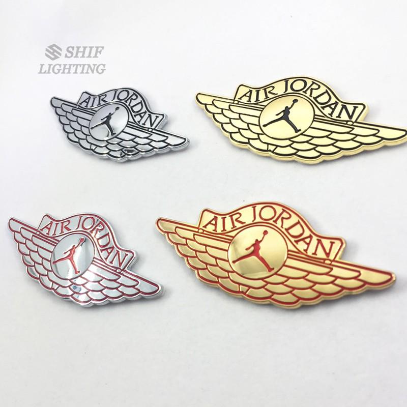 1 x Metal AIR JORDAN Logo Auto Body Emblem Badge Sticker | Shopee ...