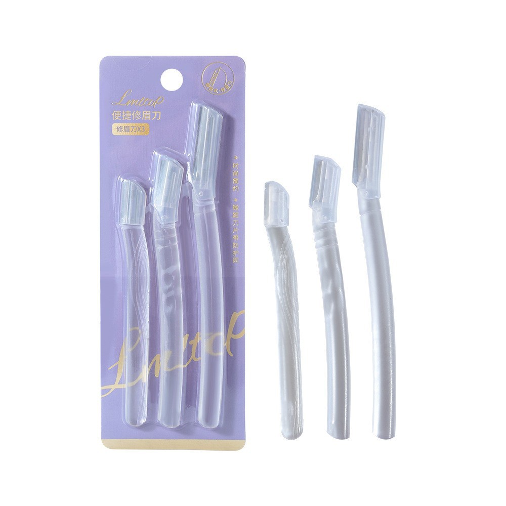GLADKING 3 IN 1 DIFFERNET SIZE OF BLADE EYEBROW RAZOR / SHEVER | Shopee ...