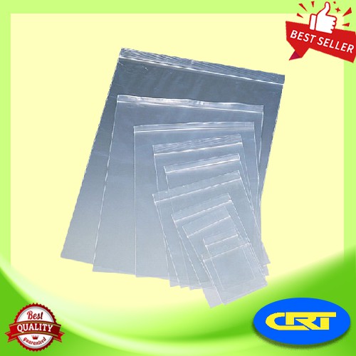 Zip Bag / Zip Lock Zipper Plastic Transparent / Clear Ziplock Plastik ...