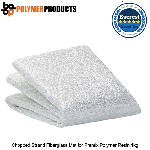Chopped Strand Fiberglass Mat for Premix Polymer Resin 1kg (Choose ...