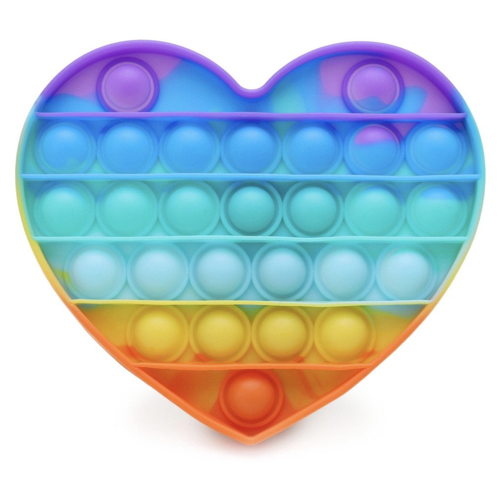 Monstermarketing Push Pop Bubble Fidget Toy Premium Silicone Anxiety ...