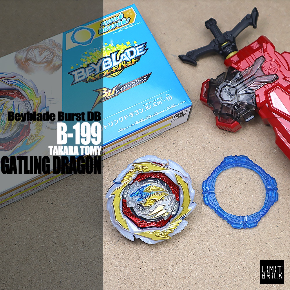 B-199 Gatling Dragon Takara Tomy Beyblade Burst DB | Shopee Philippines
